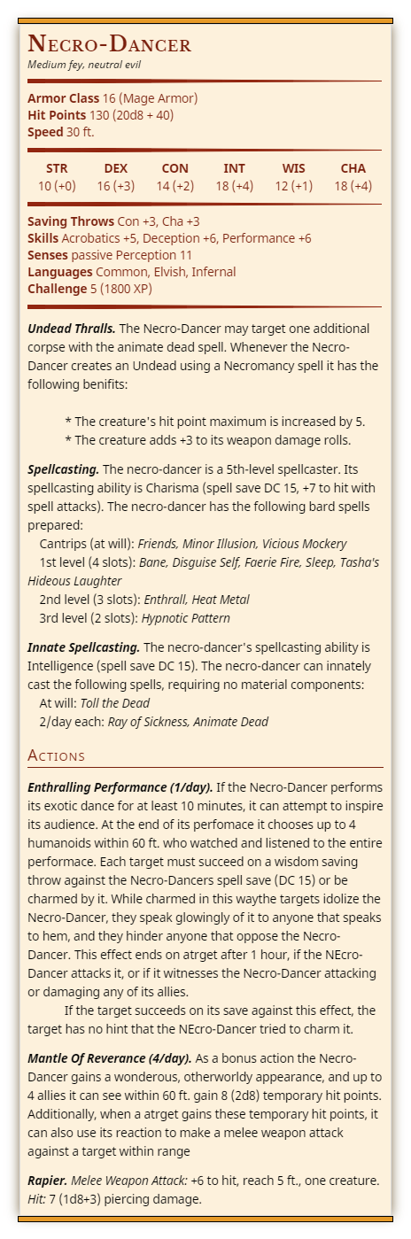 Oresan’s Magnificent Foes: The Necromancer Dance Party… – Real Women of Gaming