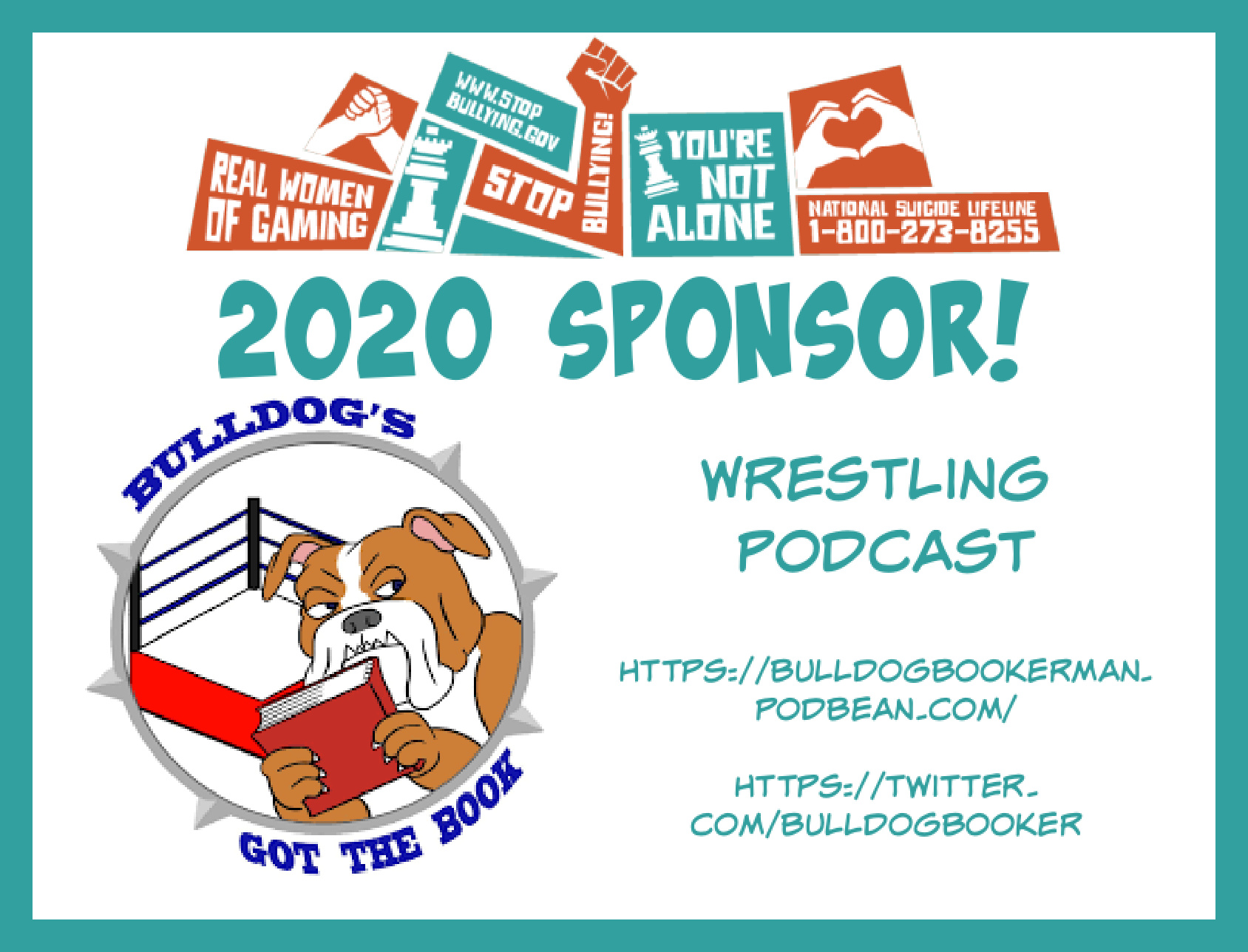 You’re Not Alone Sponsor Spotlight: Bulldog’s Got The Book – Real Women ...